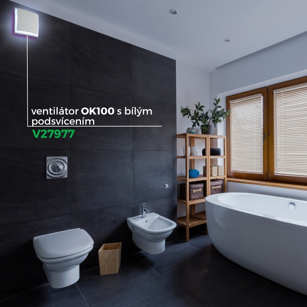 Koupelnové ventilátory s osvětlením - Ventishop.cz